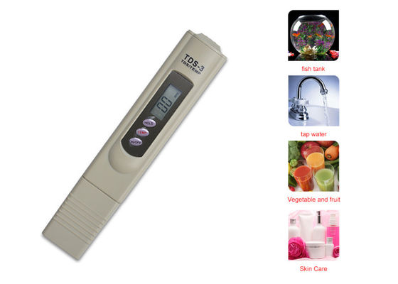 Gray Digital PH Conductivity Meter For Water Testing , CE Standard