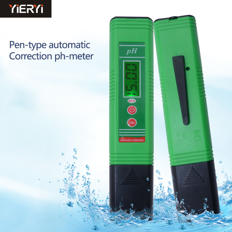Water Quality Analysis Digital Ph Meter Device / Hydroponic Ph Tester ...