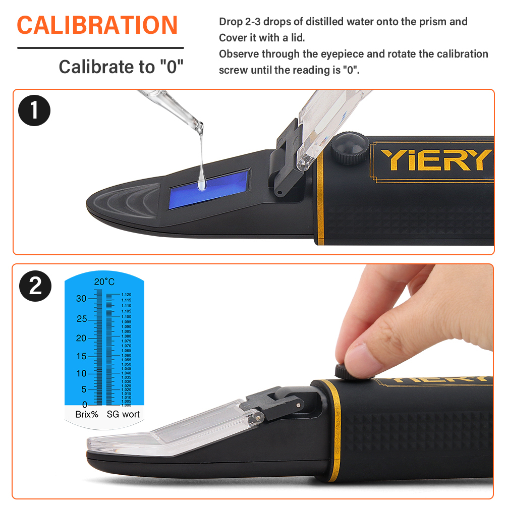 Multi Range Sucrose Refractometer Versatile Tool for Measuring ...