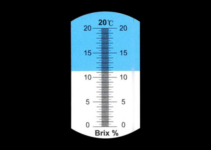 Portable Specific Gravity Refractometer With ATC Tool , Aluminum Material
