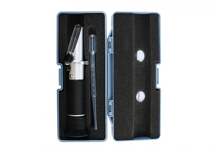 Portable Specific Gravity Refractometer With ATC Tool , Aluminum Material