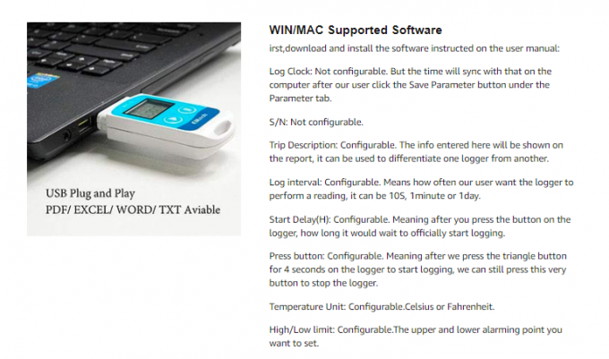 Elitech Temperature Data Logger
