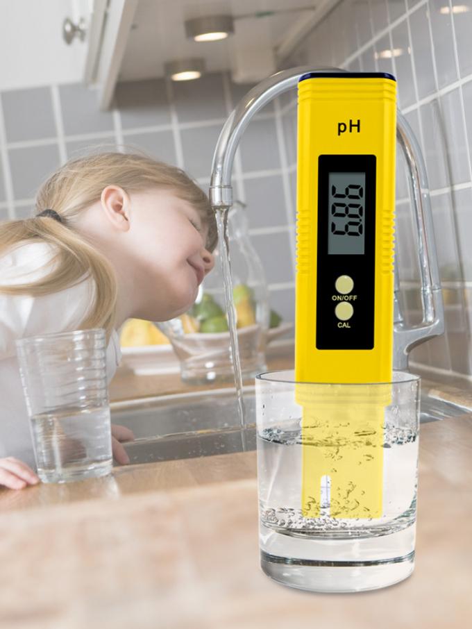 Protable LCD Digital PH Meter Pen type ph tester For Test Driking water ...